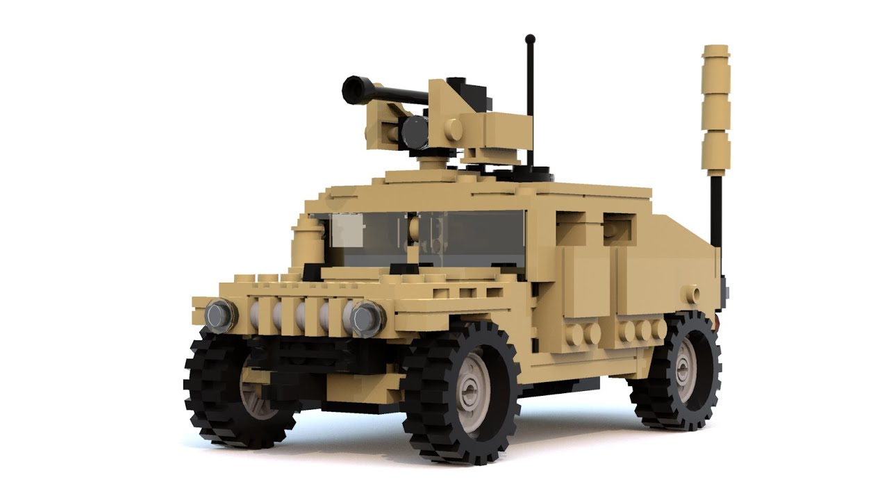 LEGO M1151 w/ XM153 CROW II Instructions - YouTube