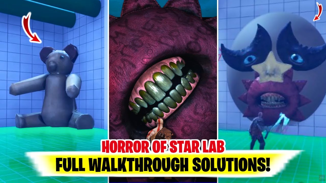 Horror Of Star Lab Fortnite Horror Escape WALKTHROUGH SOLUTIONS ...