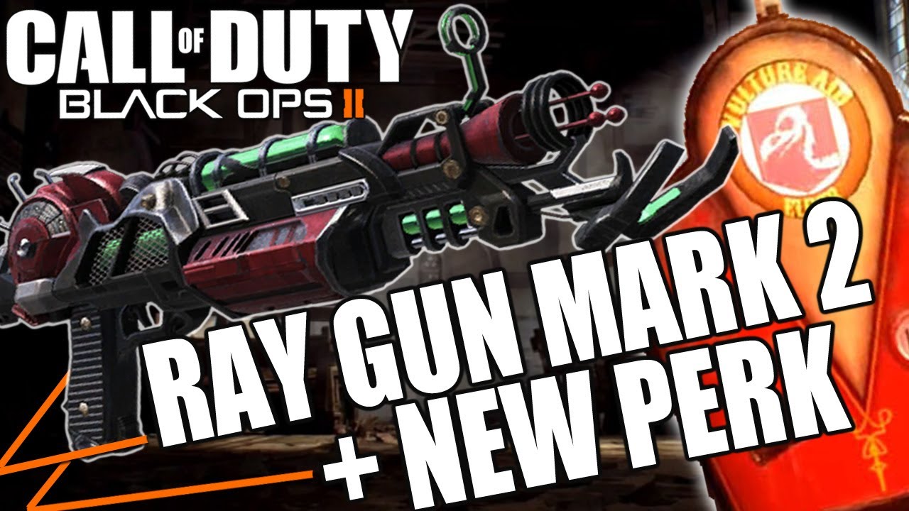 New "VULTURE AID" Perk & "RAY GUN MARK 2" - Black Ops 2 "BURIED ...