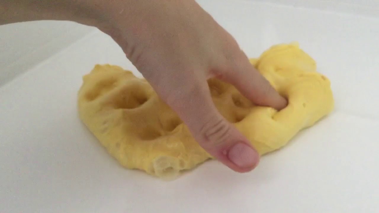 Yellow Buttercream Slime -Riley - YouTube