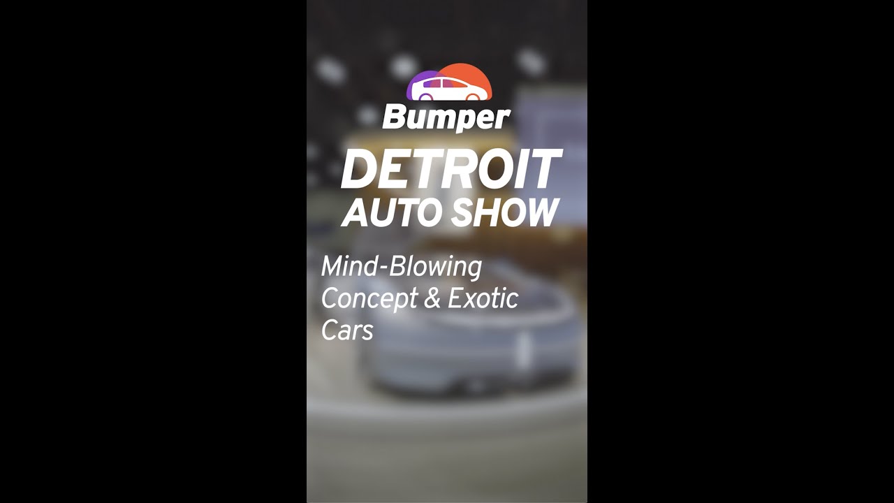 Mind-Blowing Concept Cars, Exotic Cars at the Detroit Auto Show - YouTube