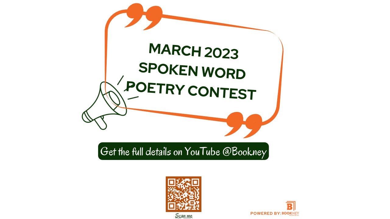 CONTEST DETAILS: MARCH 2023 SPOKEN WORD POETRY CONTEST - YouTube