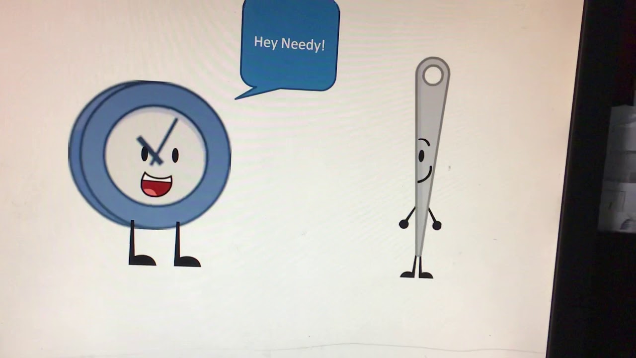 BFDI - Needle slaps other contestants - YouTube