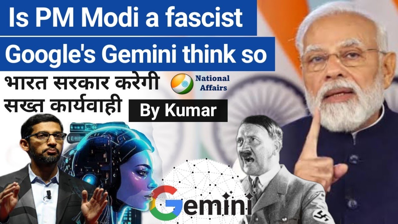 Google's Gemini AI chatbot under fire for fascist response against PM ...