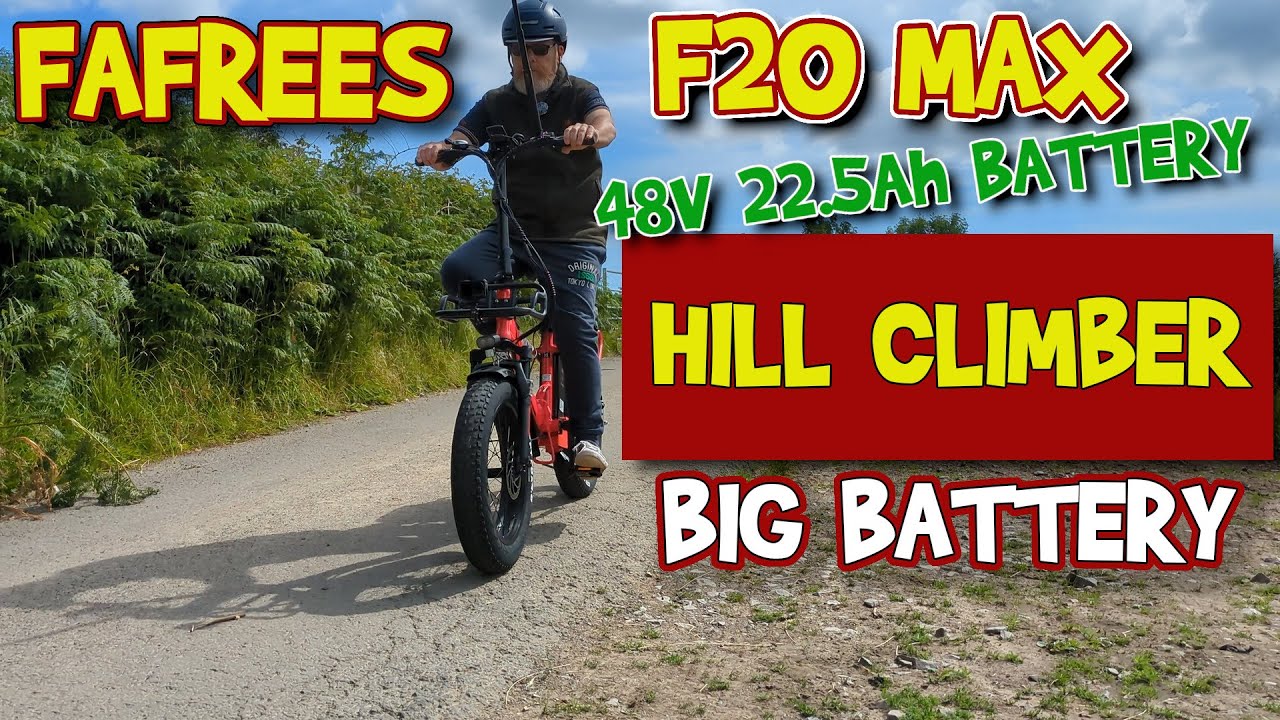Fafrees F20 Max Folding Ebike Review - 48v 22.5Ah Big battery Fantastic ...