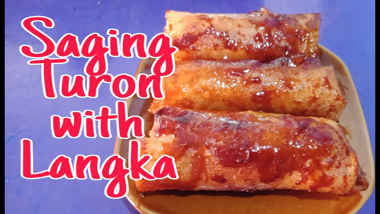 Pang negosyo Maliit na Puhunan- saging turon with langka - YouTube