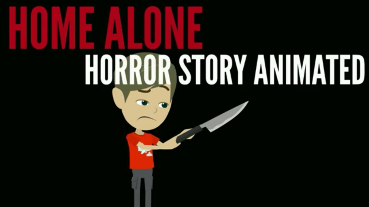 Home Alone Horror Story Animated - YouTube