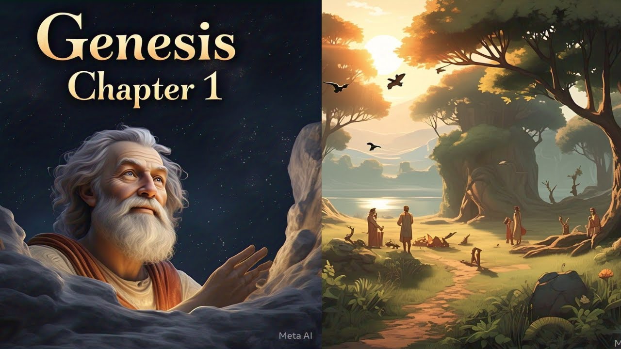 Genesis Chapter 1 - The Creation of the World Bible Study | "God’s ...