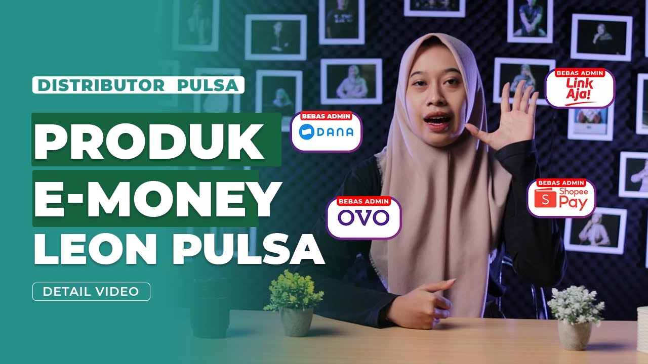 Produk E-Money Paling Lengkap PART 1 | Leon Pulsa - YouTube