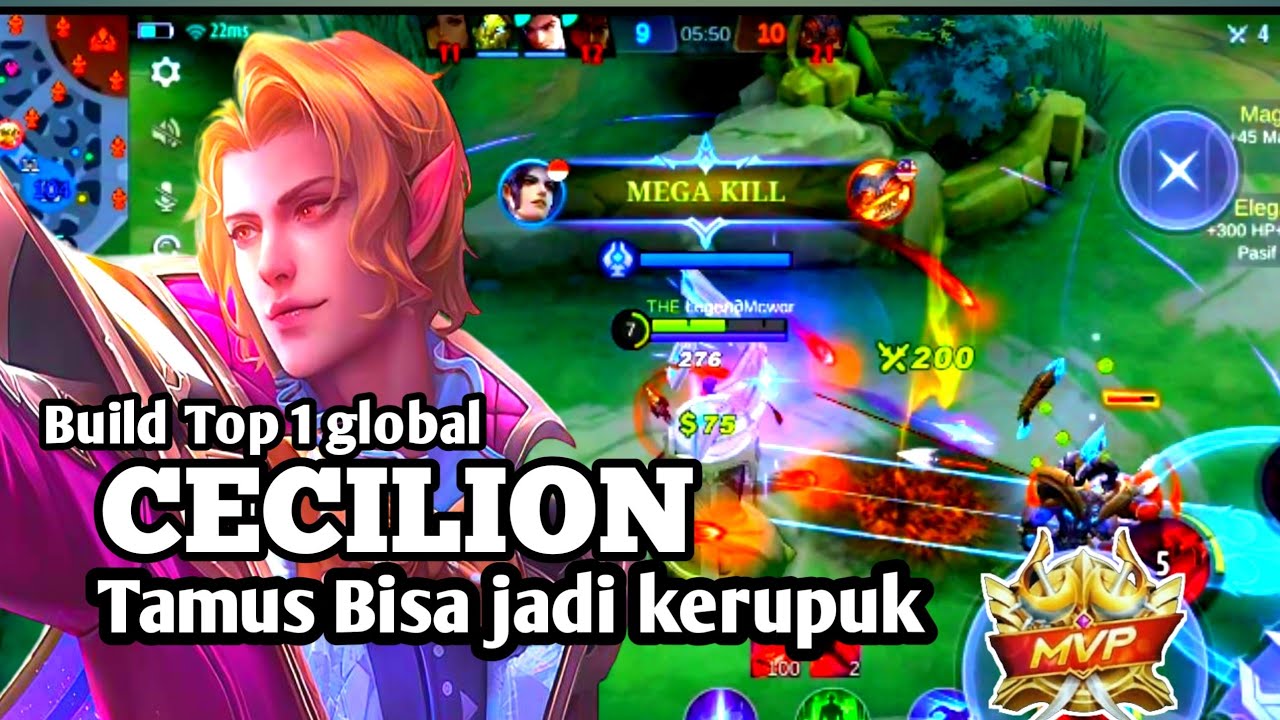 CECILION GAMEPLAY 2023 !! BUILD TERSAKIT !! MLBB. - YouTube