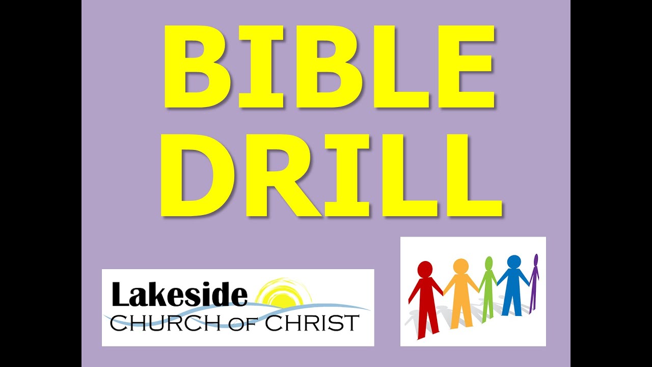 Bible Drill #13 - Memory Verses - YouTube