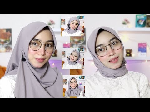 Tutorial Hijab Kacamata Untuk Lebaran Simpel