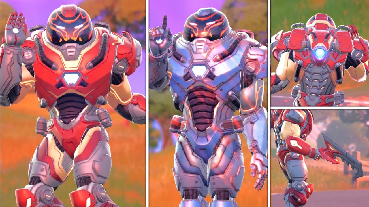 LEAKED “IRON MAN ZERO” SKIN GAMEPLAY!!! (Both Styles) - Fortnite Battle ...