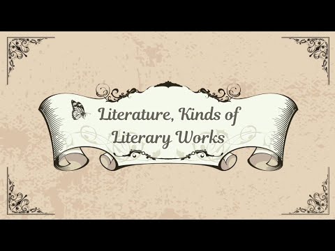 Group 2: Literature, Kinds of Literary Works - YouTube