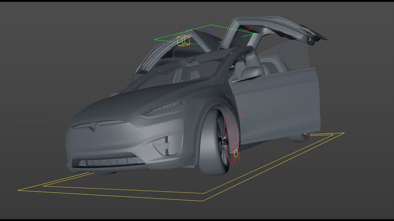 Cinema 4d Car Rigging - YouTube