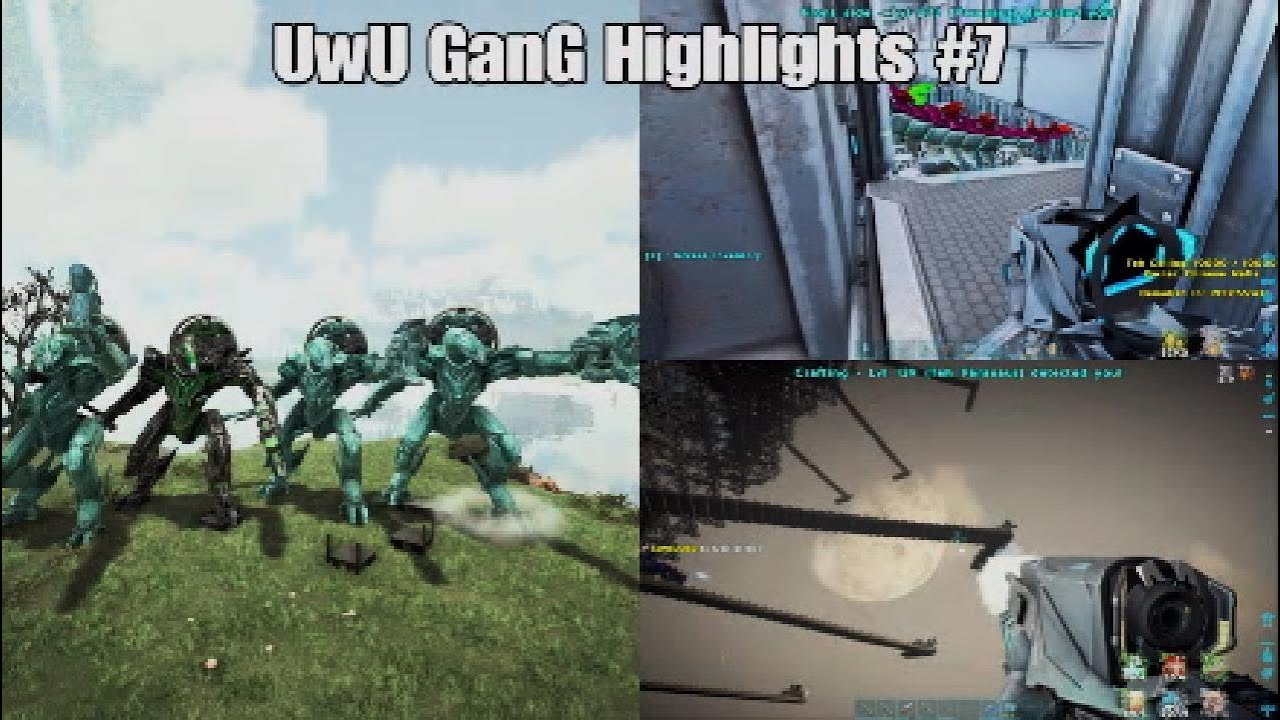 Ark Official PVP PS5 Smalltribes l UwU GanG highlights #7 - YouTube