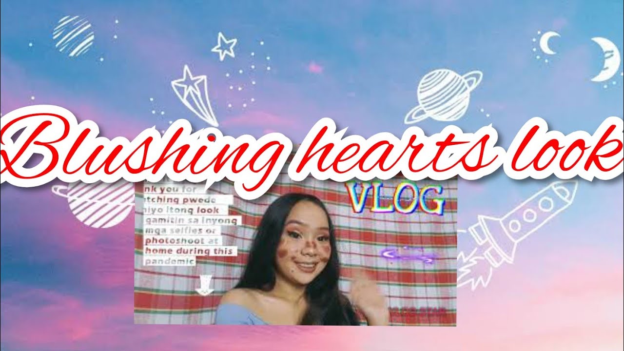 Blushing Hearts | Self- Adhesive Labels - YouTube