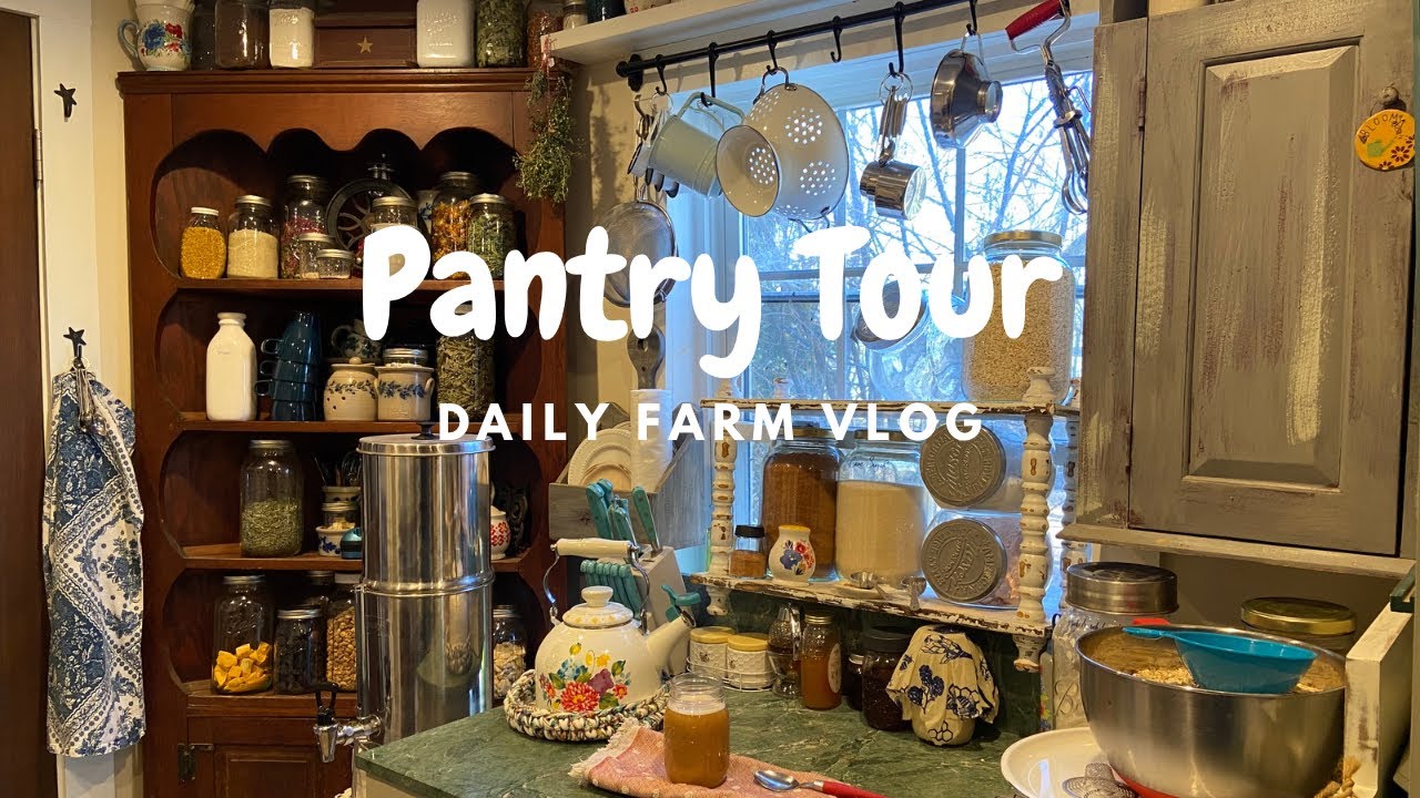 Pantry Tour | What’s in Our Working Homestead Pantry - YouTube