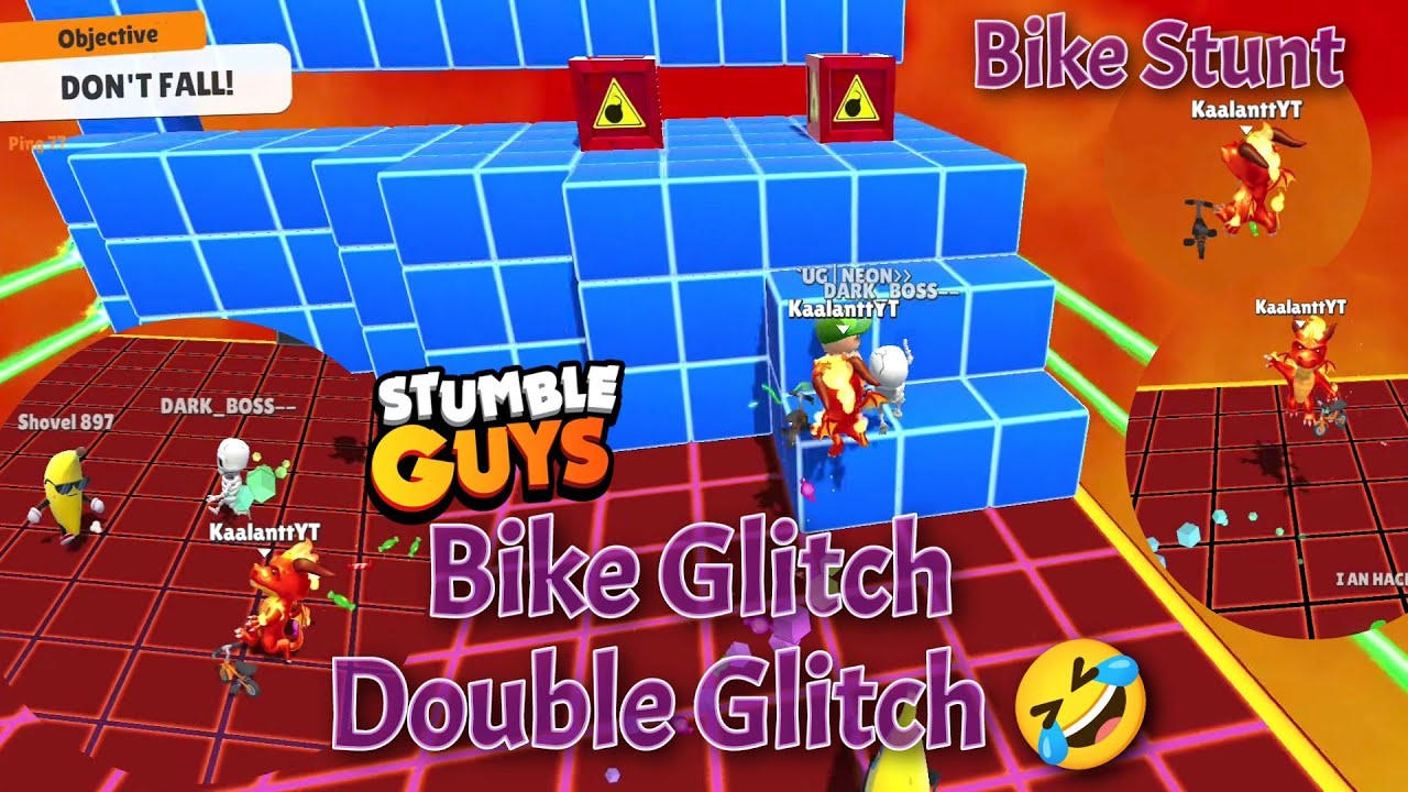 What a Double Glitch on block dash legendary map of stumble guys ...