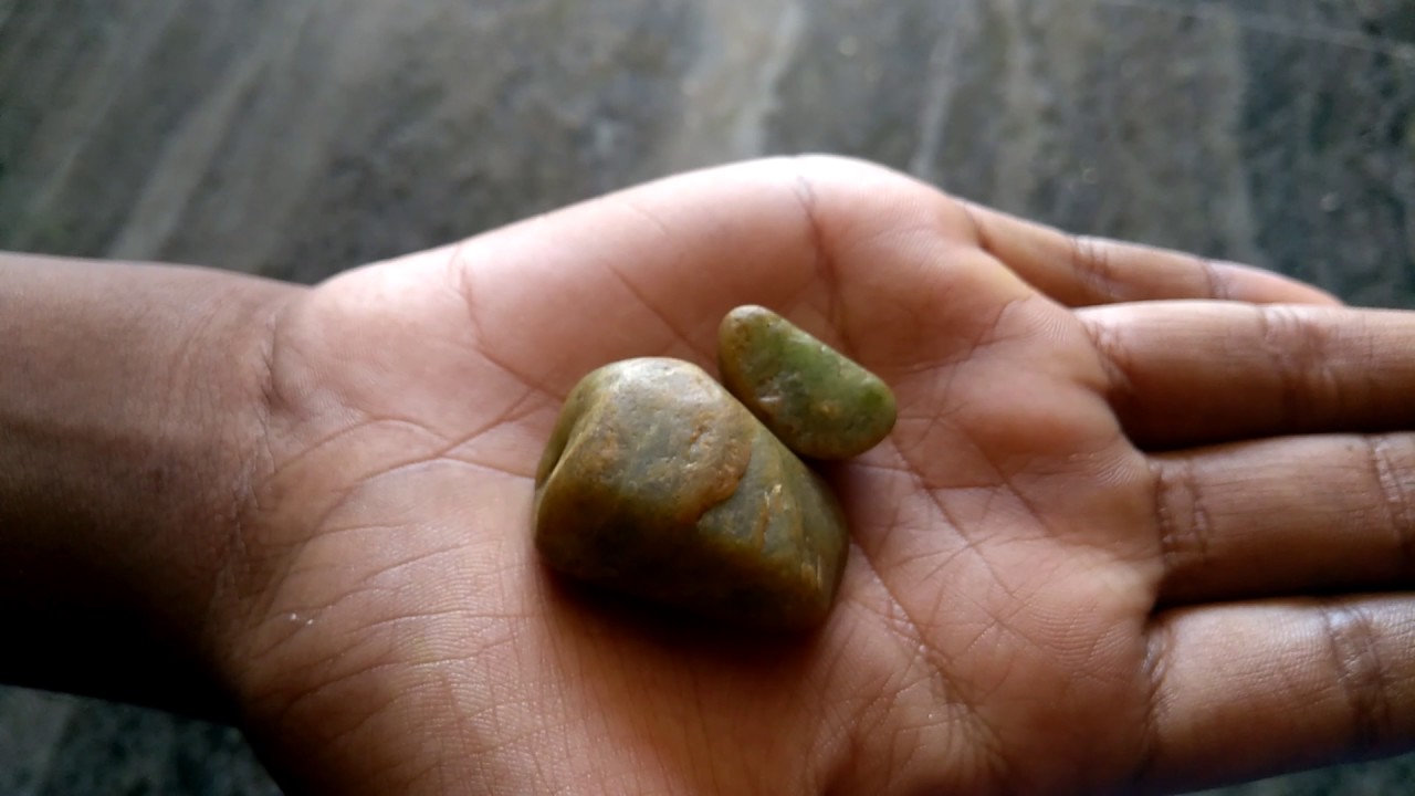 rough green stone in tamilnadu - YouTube