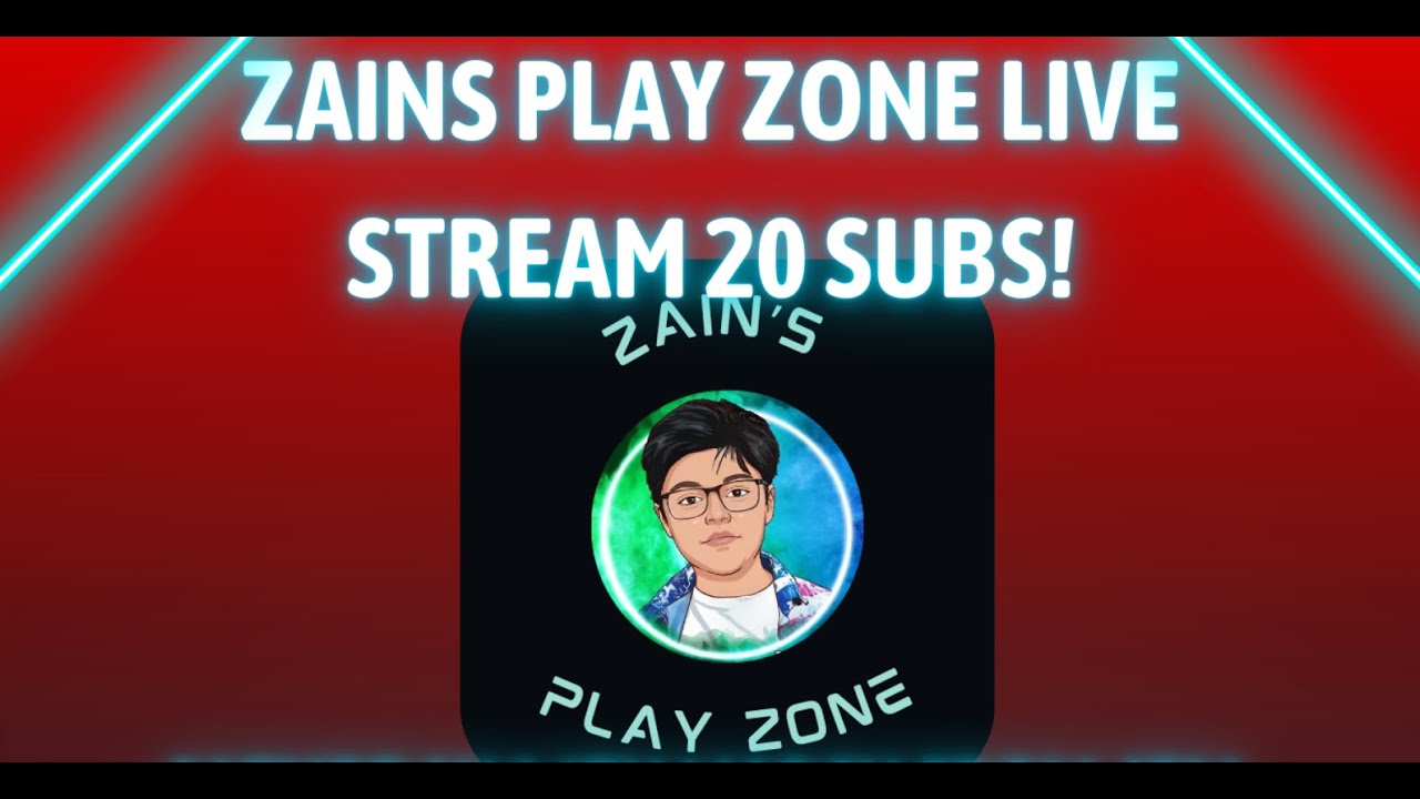 LIVE Zain's Play Zone First Live Stream!! 20 Subscribers!!! - YouTube