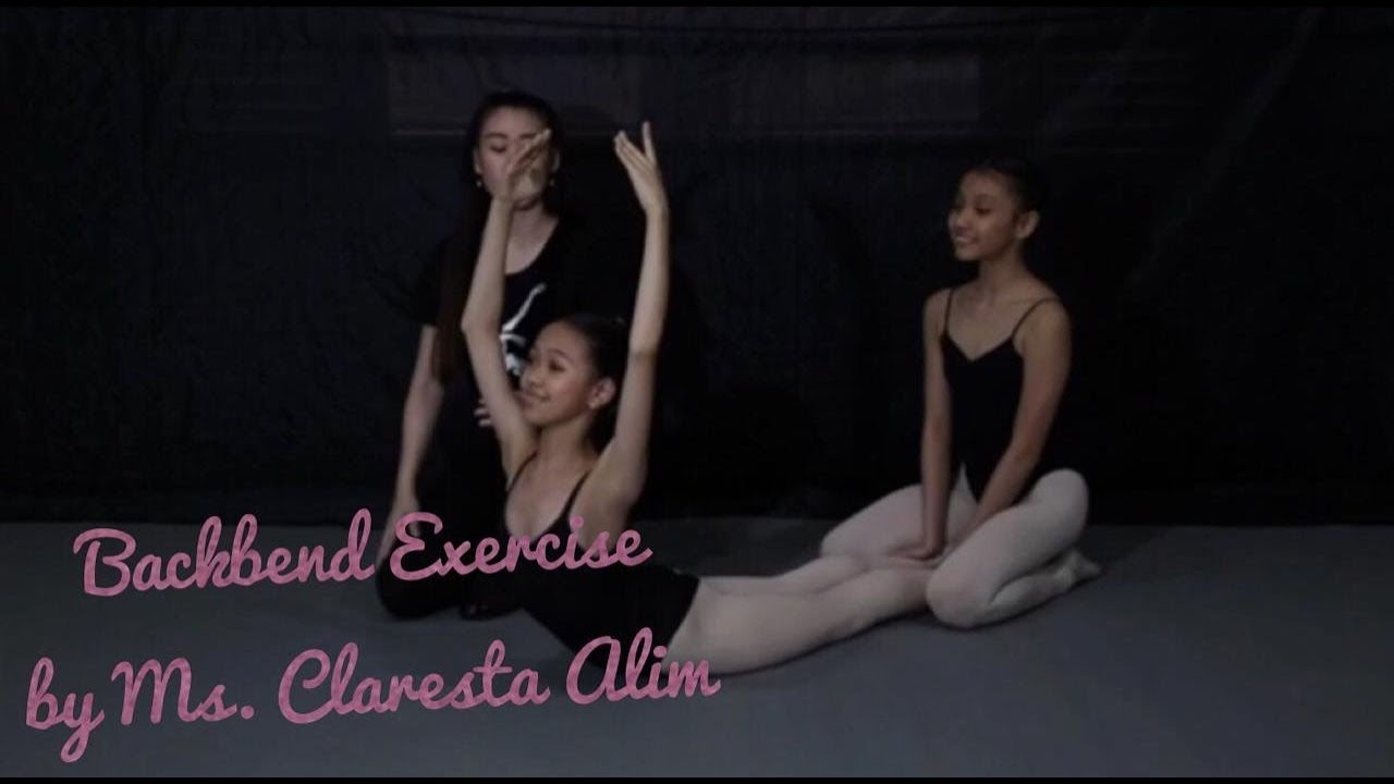 7. Backbend Exercise - by Ms.Claresta Alim (with Indira & Rebecca ...