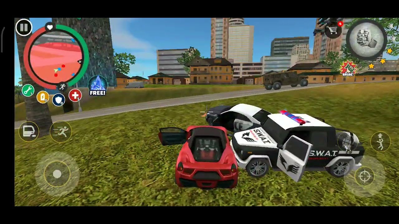 Rope Hero vs police man #2 - YouTube