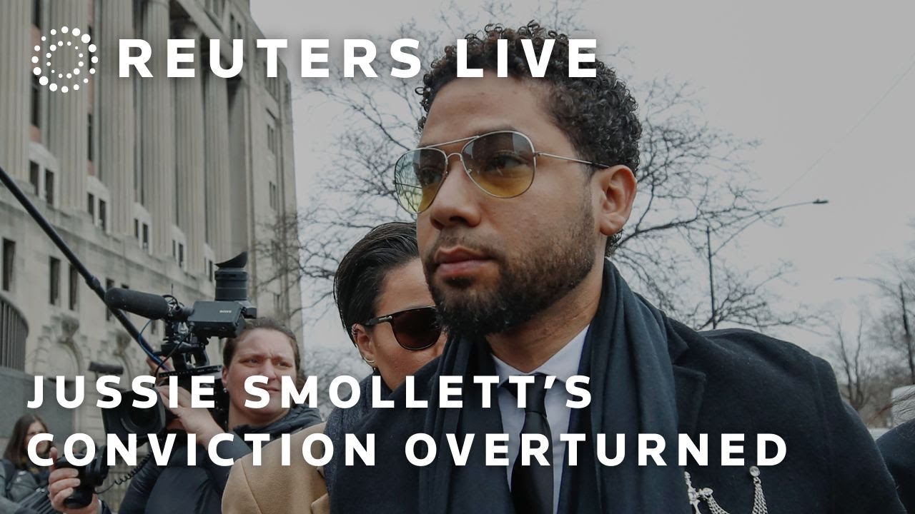 LIVE: Jussie Smollett's attorney discusses overturned conviction - YouTube