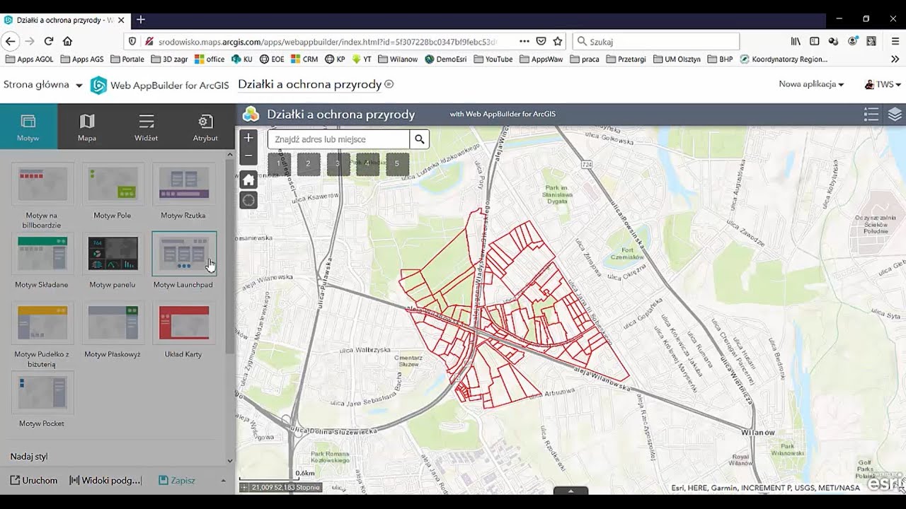 ArcGIS Online - Tworzenie prostej aplikacji mapowej w Web App Builder ...