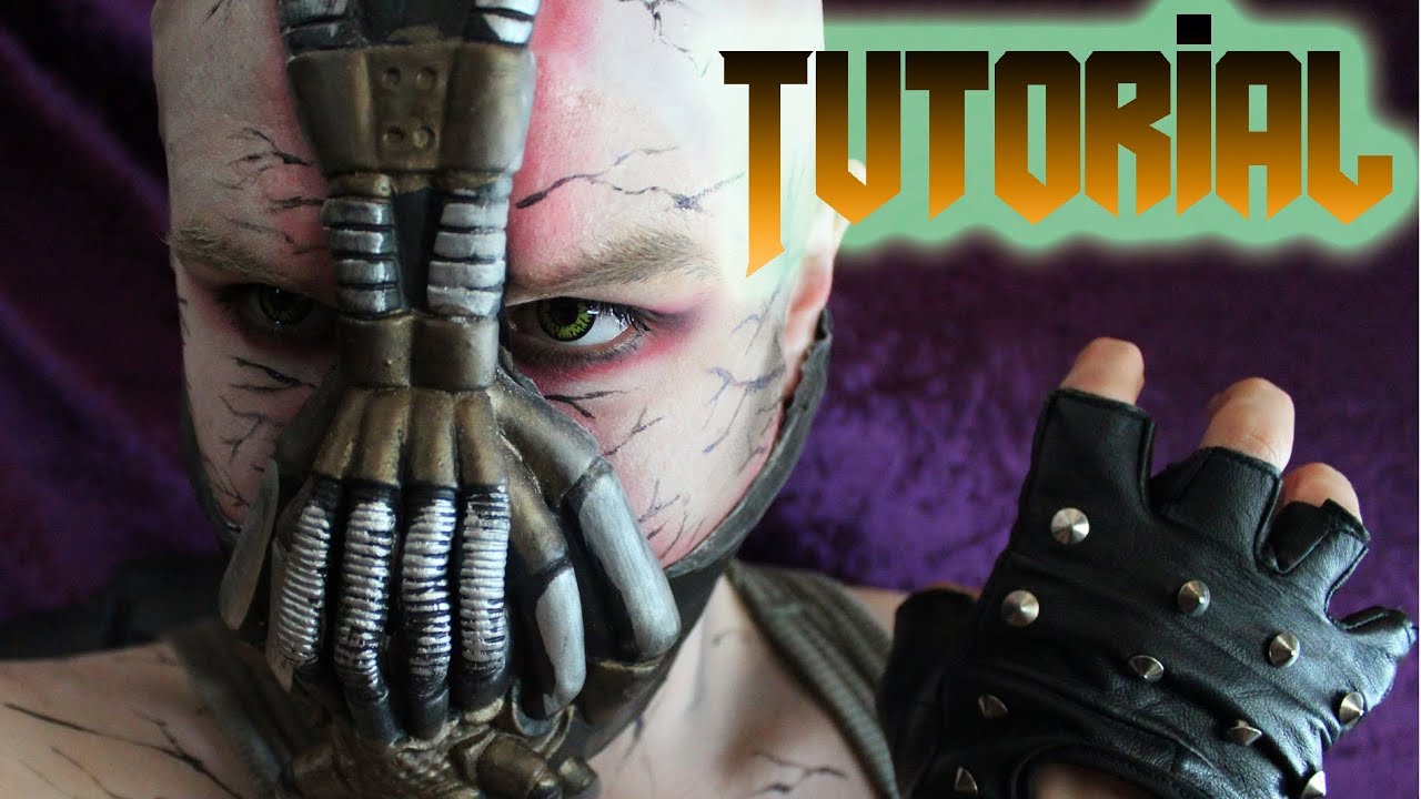 SFX Makeup: Zombie Bane (The Dark Knight Rises) Tutorial - YouTube