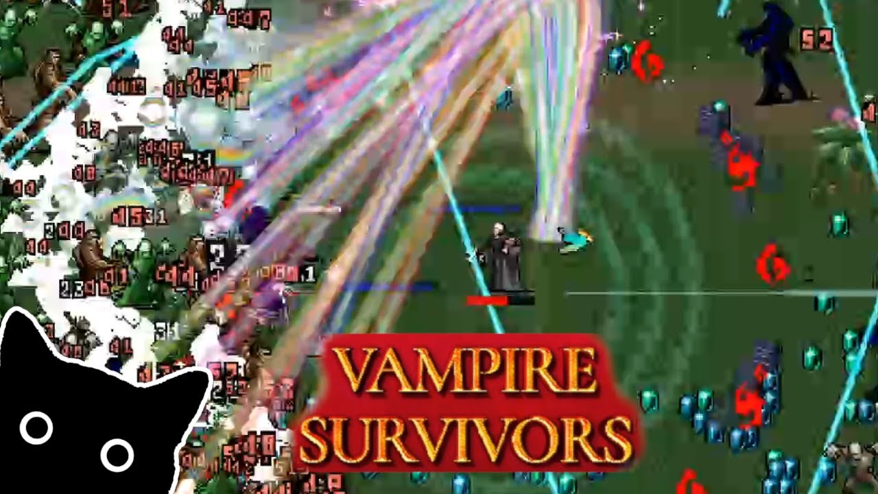 Dommario is a Projectile GOD | Vampire Survivors Gameplay - YouTube