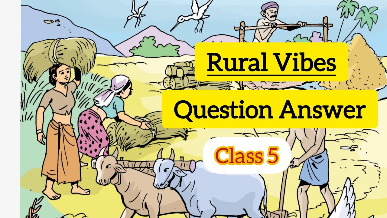 Class 5 English Rural Vibes Question Answer l English Unit 5 Rural ...