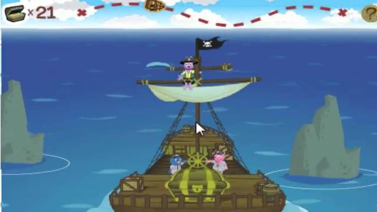 The Backyardigans - Pirate Advanture - The Backyardigans Games - YouTube