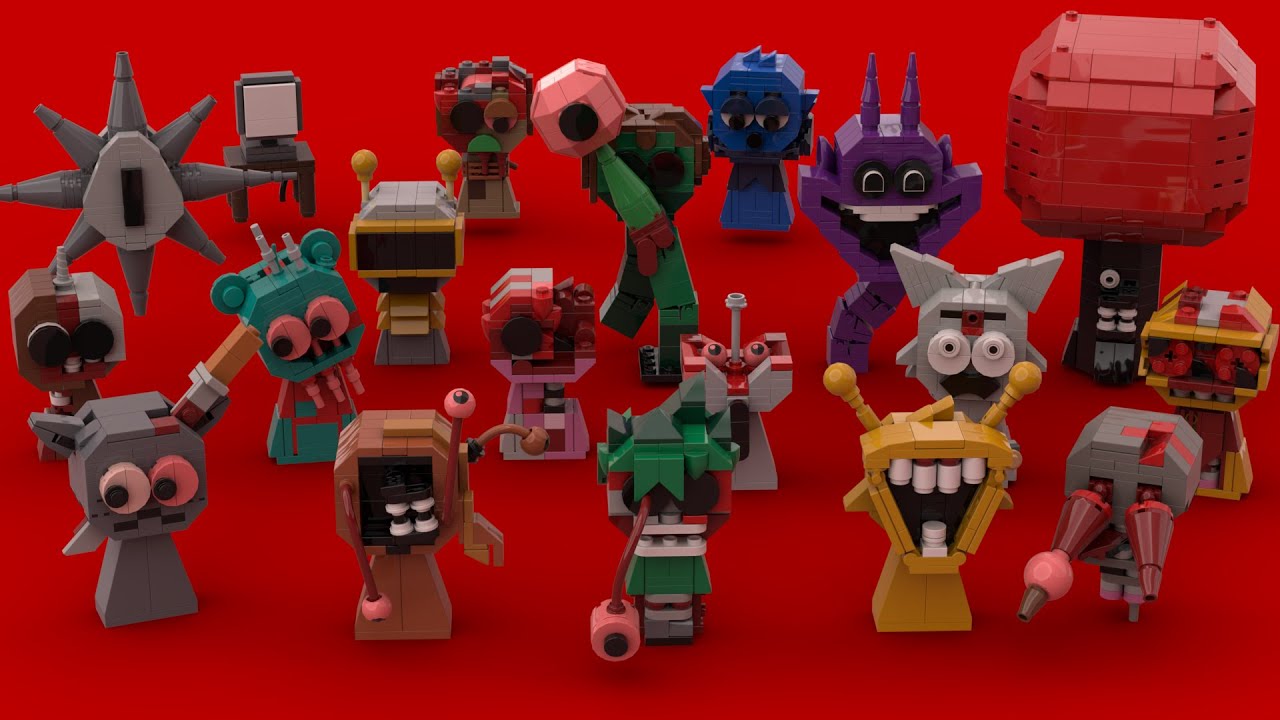 LEGO Sprunki: Building Full Phases 4 - Sprunki Incredibox - YouTube