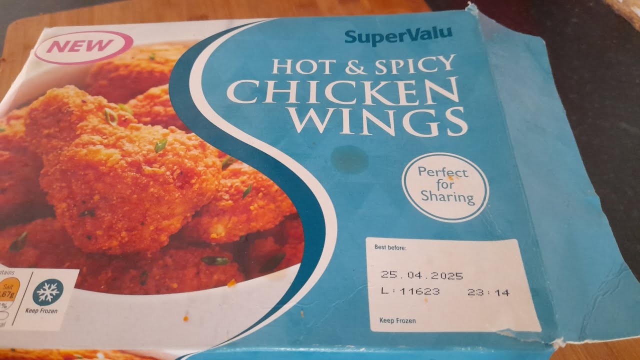 supervalu Hot&Spicy Chicken Ŵings(product review) - YouTube
