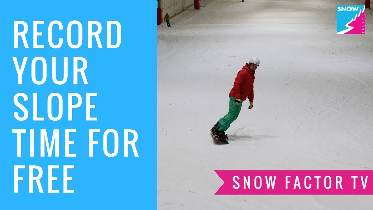 Snow Factor TV | Record your slope time for FREE - YouTube