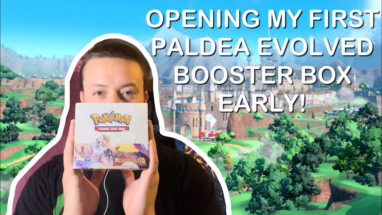 Opening My First Paldea Evolved Booster Box Early! And My Second Ever ...