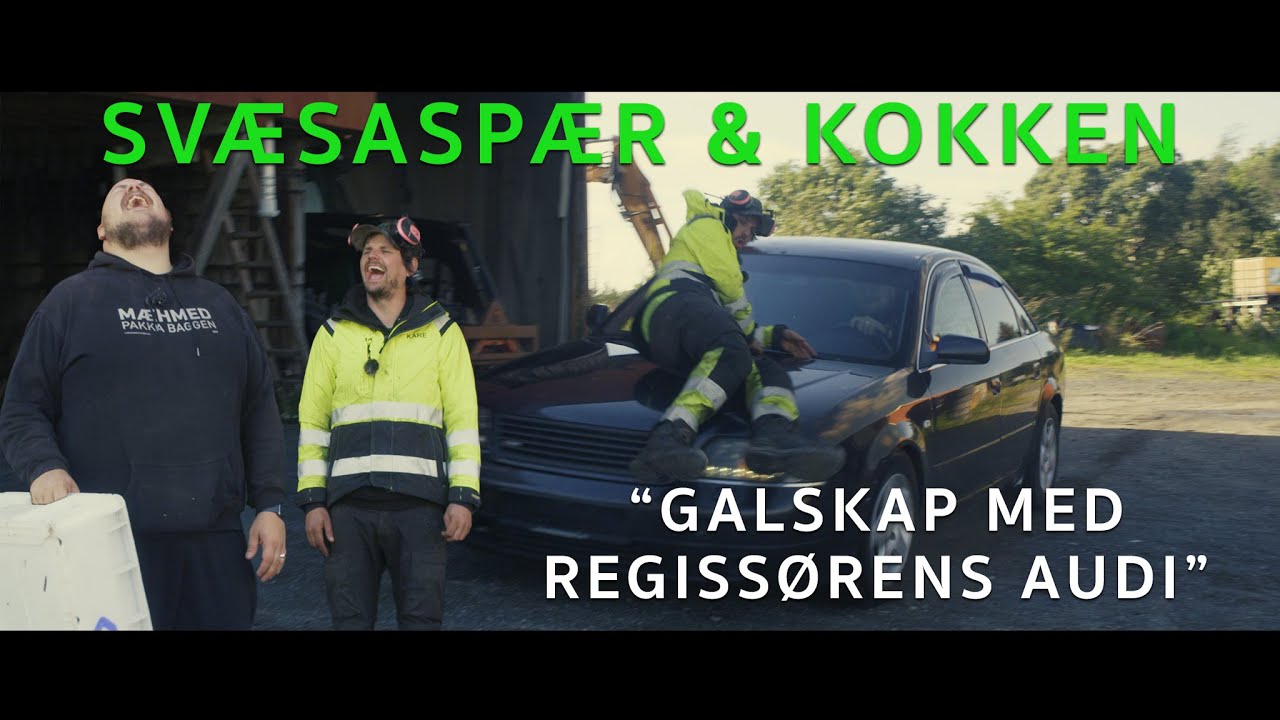 Kåre Svæsaspær og Thomas Kokken -Stjålet regissørens Audi!? - YouTube