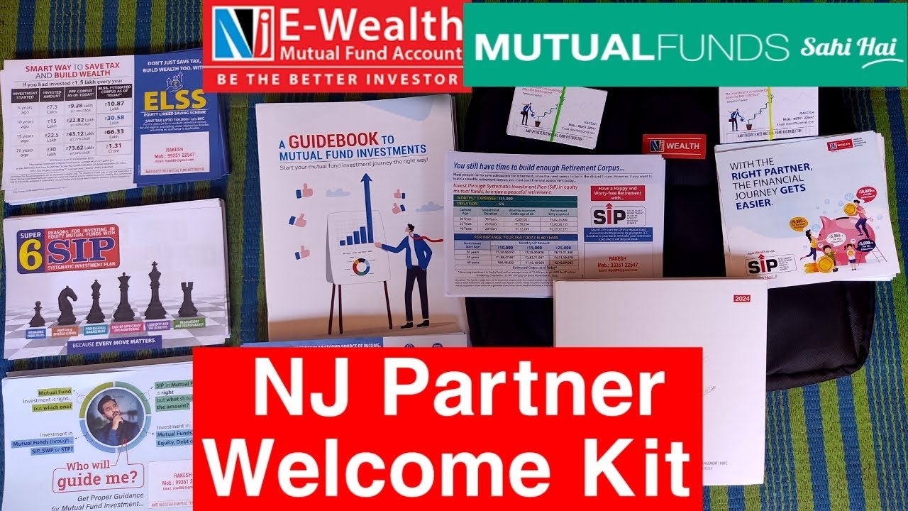 Nj partner welcome bussiness kit - Whats inside? । Mutual Fund ...