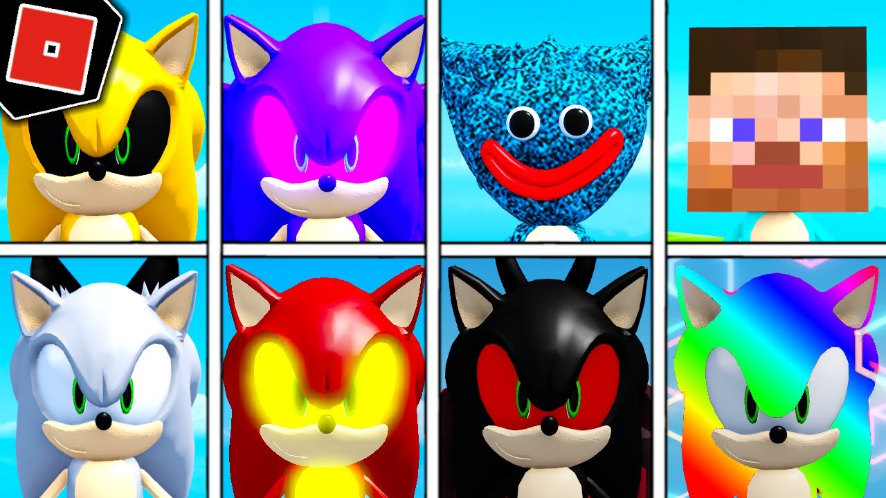 How to UNLOCK ALL 15 NEW MORPHS in FIND THE SONIC MORPHS - Roblox - YouTube