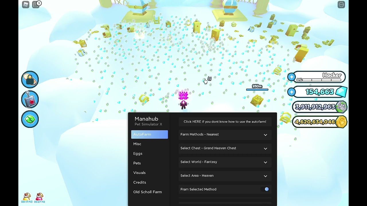 Pet Simulator X Hack/Script PasteBin Auto Farm Auto Farm Gems Auto ...