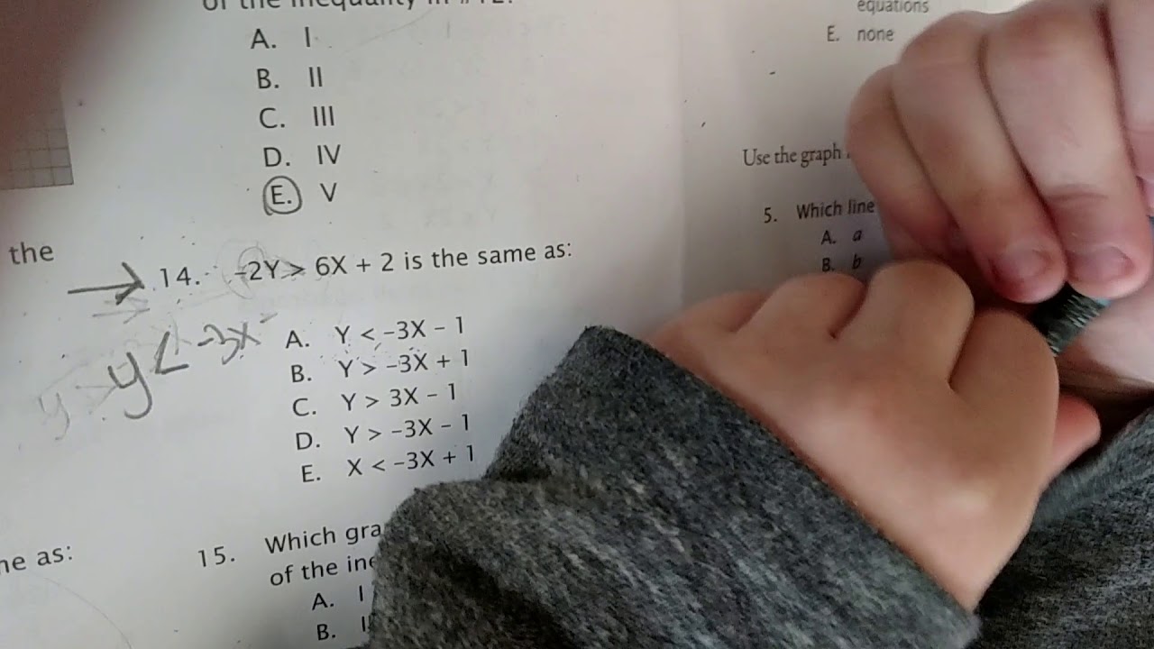 Math U See Algebra 1 Graphing Inequalities YouTube Math U See Algebra 1 Graphing Inequalities YouTube