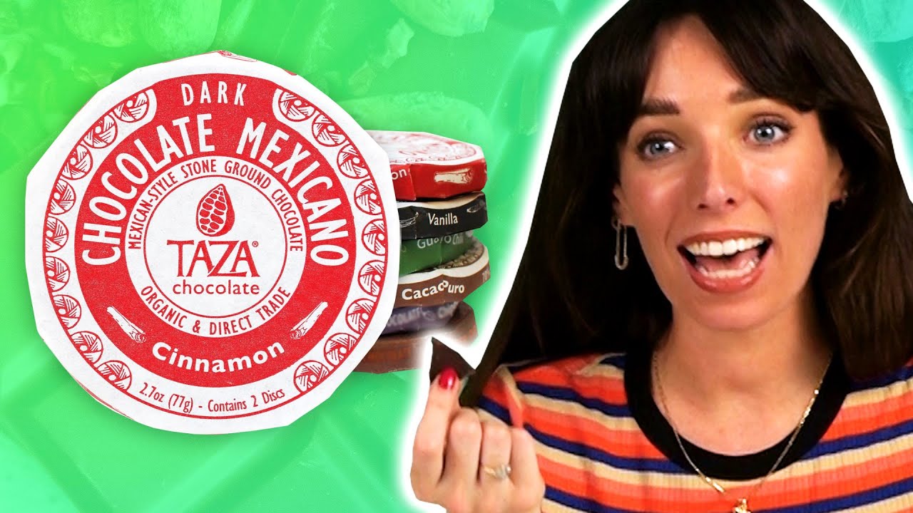 Irish People Try Mexican Stone Ground Chocolate - YouTube