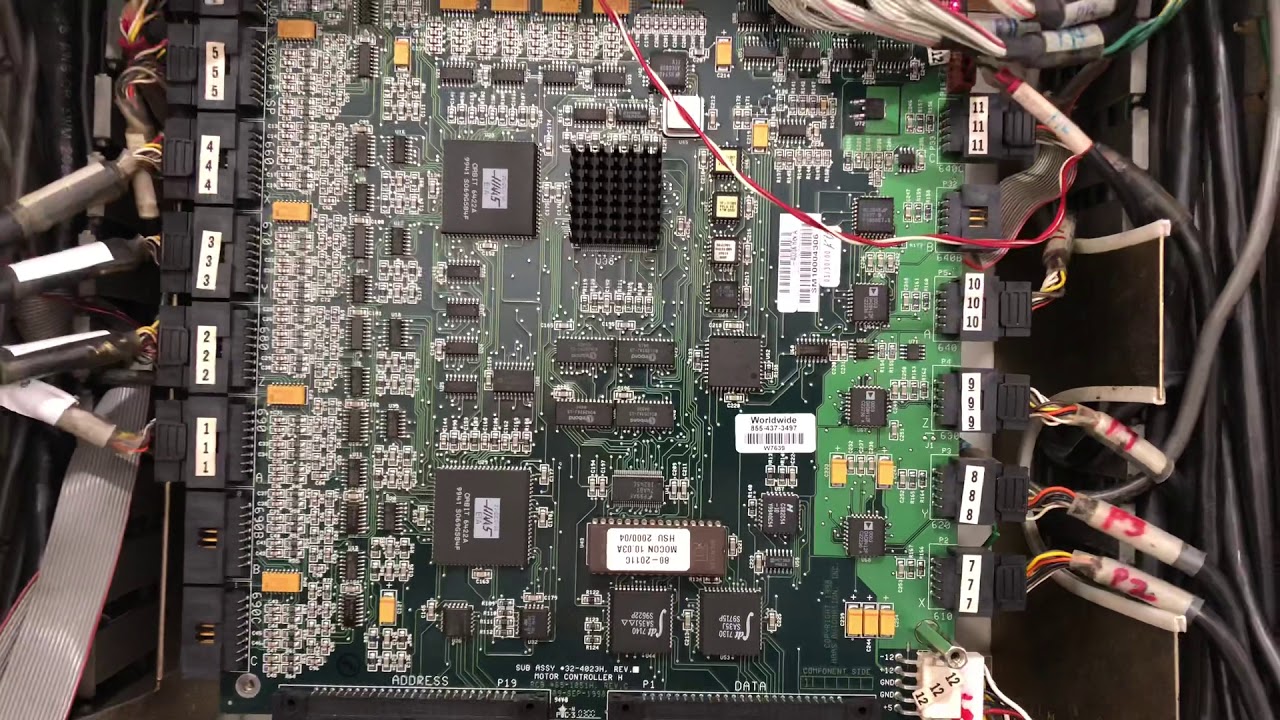 Haas Processor - Haas Video -Haas Mocon Board Repair W7638, W7640 ...