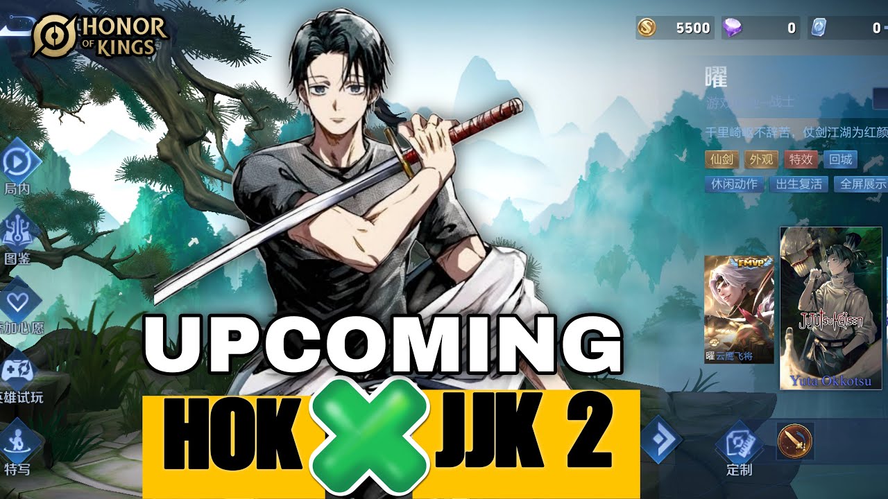 HOK: JUJUTSU KAISEN COLLABORATION PART 2!! WHAT IF? Honor of Kings ...