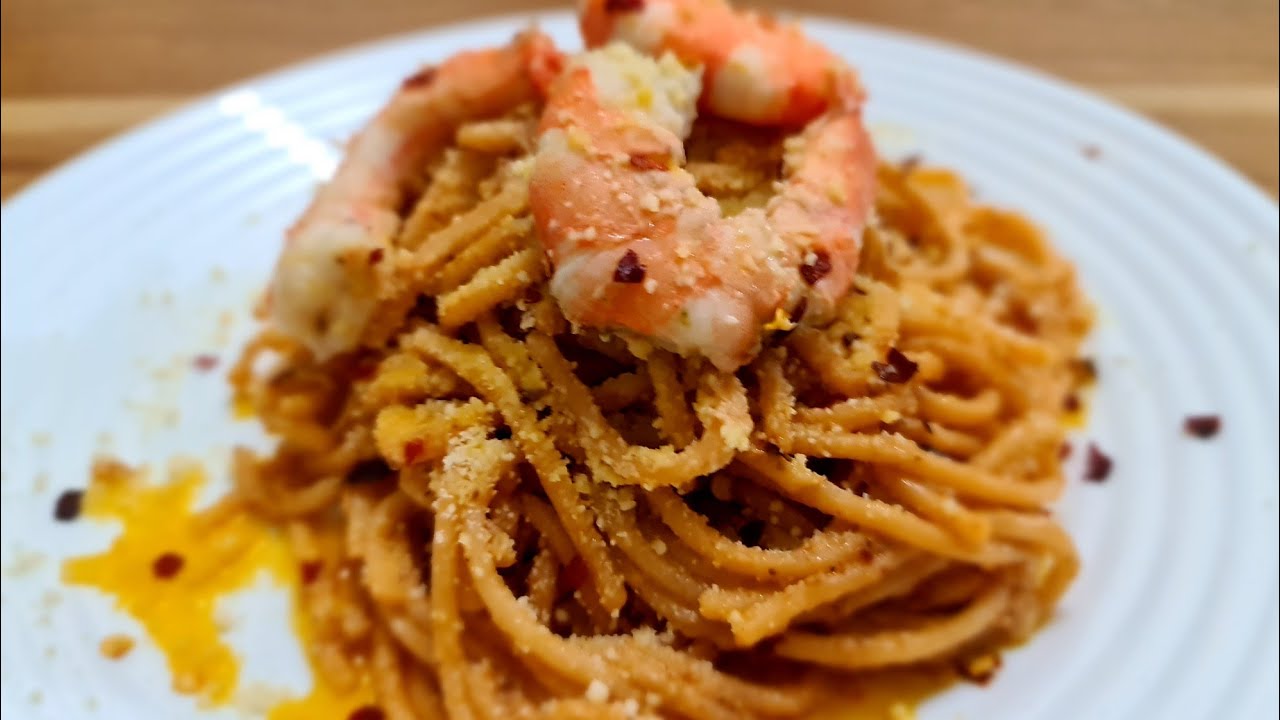 Quick and Delicious Aligue Pasta - YouTube
