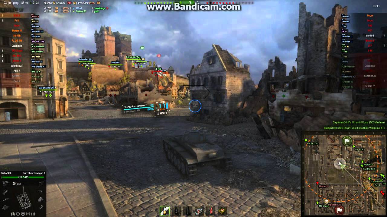 World of Tanks - D.W.2 (CZ) - YouTube