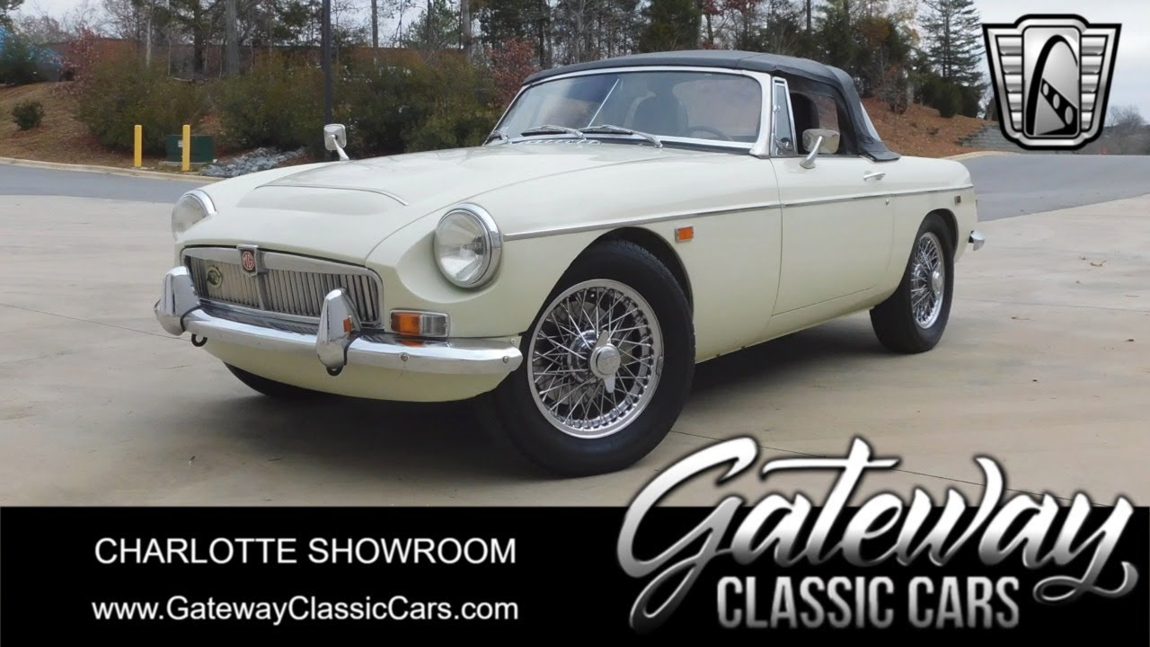 1969 MG MGC Convertible Gateway Classic Cars 764 CHA - YouTube
