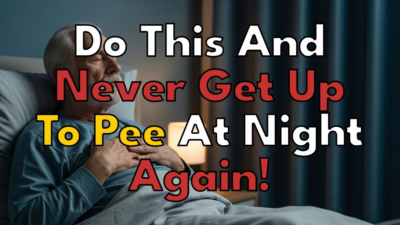 Urologists Reveal: Stop Waking Up to Pee at Night – 6 Proven Habits ...