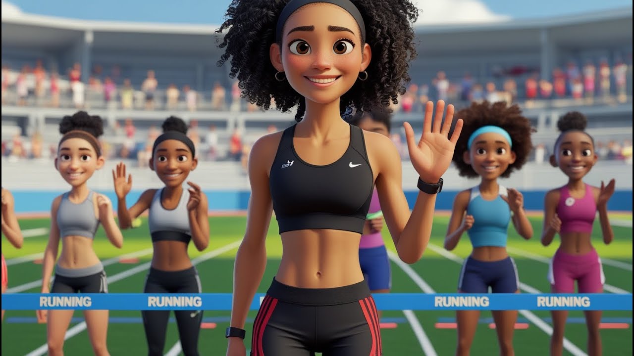 Mandy,the fastest runner at school #bedtimestories #animation # ...